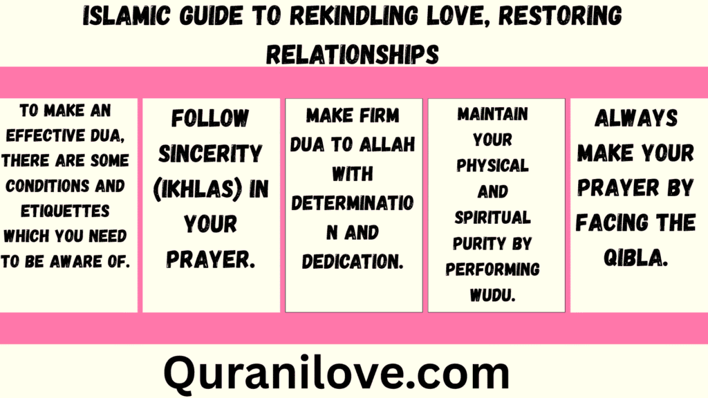 Islamic Guide to Rekindling Love, Restoring Relationships